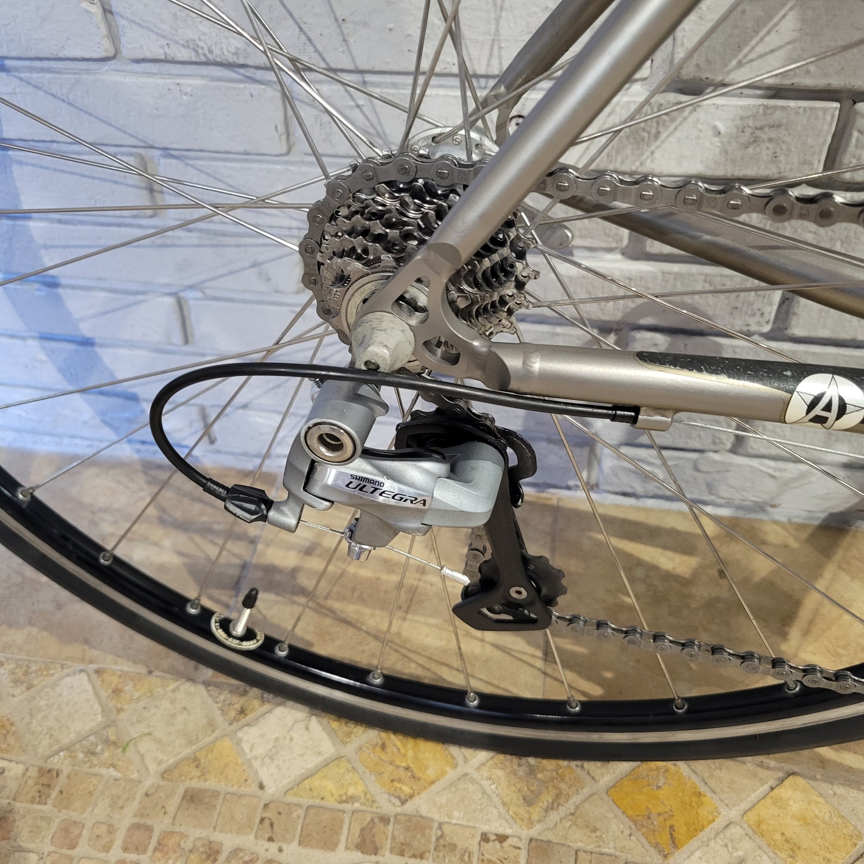 Airborne Zeppelin Titanium Road Bike (57cm Large) ultegra – South Tampa ...